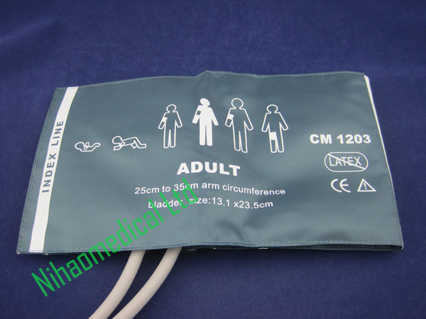 Rusable NIBP cuff, universal type